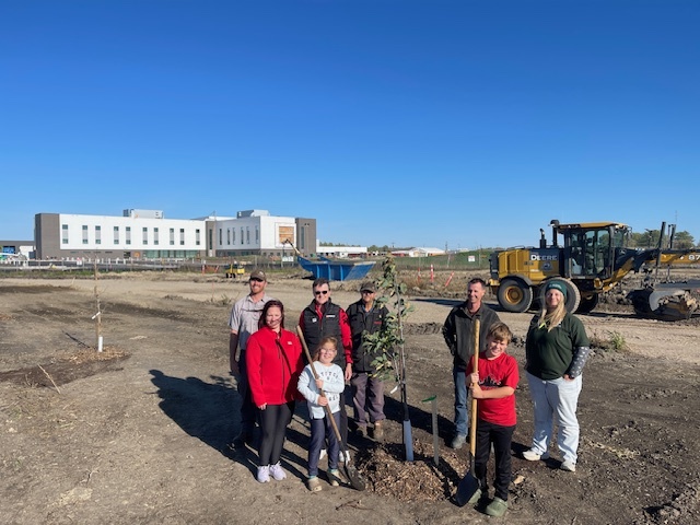 New Neepawa Hospital Community Tree Plant - 730 CKDM